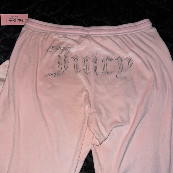 Juicy Couture | Intimates & Sleepwear | Juicy Couture Pink Bling Pants ...